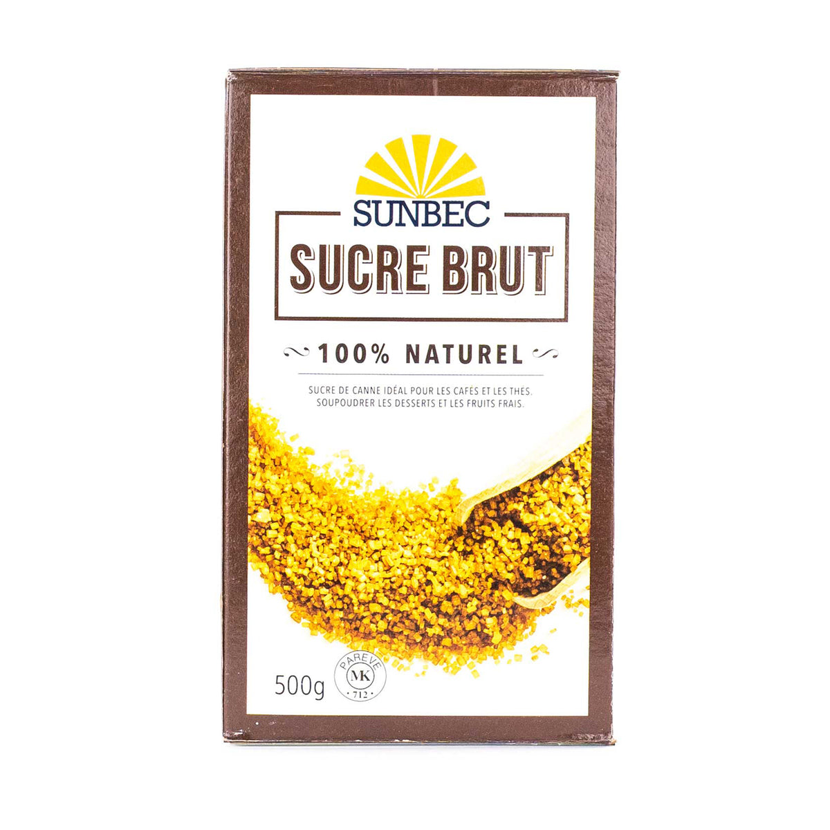 Sunbec brut sugar 500g — marcheanatolia